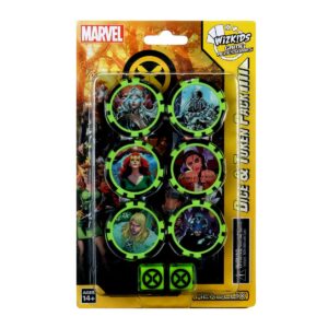 marvel heroclix: x-men house of x dice and token pack