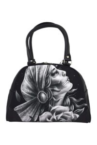 liquor brand gypsy fortune bowler purse