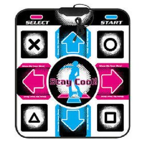 jinxuny usb non-slip dance gaming mat dancing step dance mat pad compatible for pc laptop