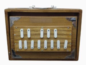 shruti box surpeti 432 hz specially designed for bhajan kirtan yoga. solid teak wood. 13 stopper. long sustain. careful, not 440 hz