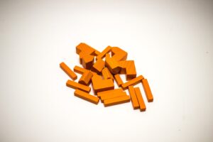 yorksgamepieces orange wood replacement pieces for settlers of catan