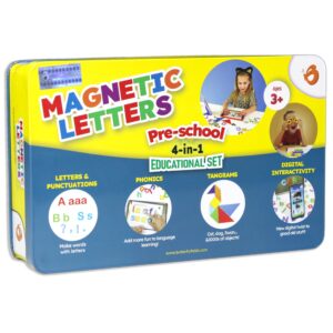 90in1 magnetic alphabets letters toys for kids 3 4 and 5 years | abc 123 toys for kids | best educational birthday gift pack for baby boys & girls, abc preschool activities