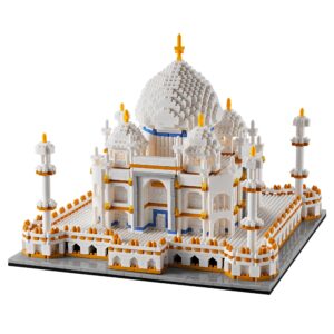 klmei micro mini blocks architecture taj mahal building set landmarks collection model kits idea toys presents for adults and kids age of 14+ 3950 pieces