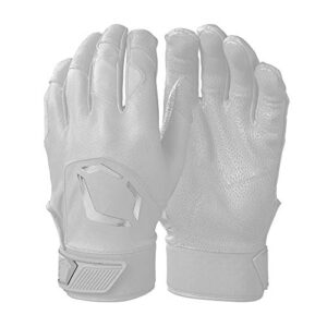 evoshield standout batting glove - white, youth large