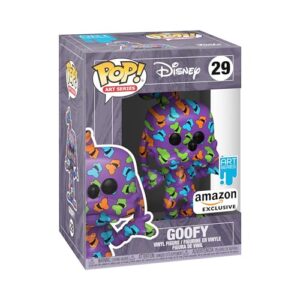 pop artist series: disney treasures from the vault - goofy, amazon exclusive, multicolor, 4.75 inches (55676)