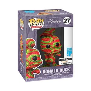 funko pop! artist series: disney treasures of the vault - donald duck collectible vinyl figure, amazon exclusive