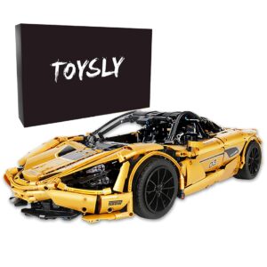 toysly technique building block set for adults, model cars kits to build and 720 moc building kits and engineering toy for teens, 1:8 scale race car model (3149 pcs)