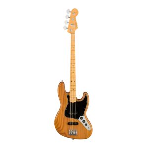 fender american professional ii jazz bass, roasted pine, maple fingerboard