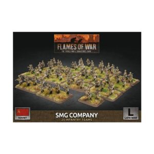 flames of war late war: soviet smg company (sbx80)