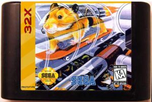 virtua hamster – unreleased prototype – (sega genesis 32x) – reproduction video game cartridge