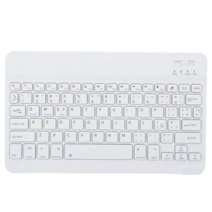 ciciglow keyboard, 10 inch ultra‑thin bluetooth intelligent keyboard for computer, desktop compatible with android/os x/windows.(spanish)