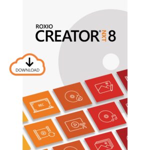 [old version] roxio creator nxt 8 | cd/dvd burning and creativity suite [pc download]