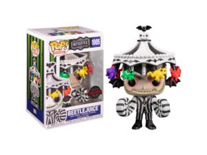 wayback beetlejuice with carousel hat pop vinyl collectible toy figure exclusive limited edition