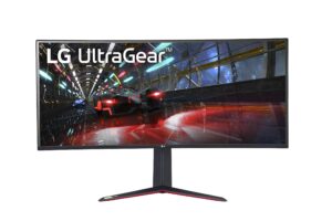 lg 38gn950-b 38-inch qhd wide 1440p ultragear curved wqhd+ nano ips 1ms 144hz hdr 600 monitor with g-sync compatibility (renewed)