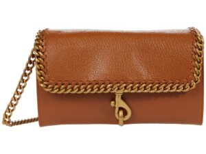 rebecca minkoff edie wallet on a chain, cashmere