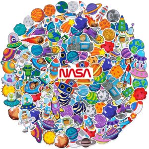 artcreativity space stickers for kids, over 1000 bulk stickers, kids’ arts & crafts supplies, great space party favors, goodie bag fillers for kids - assorted space themed stickers for boys & girls