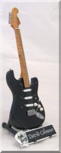 artstudio35 miniature guitar david black w/guitar pick