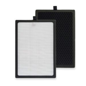 pureburg replacement hepa filter set compatible with bluemyst air purifier,ba1180wk