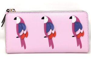 kate spade new york continental wallet flock party