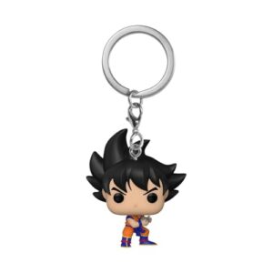 funko pop! keychain: dragon ball z- goku with kamehameha