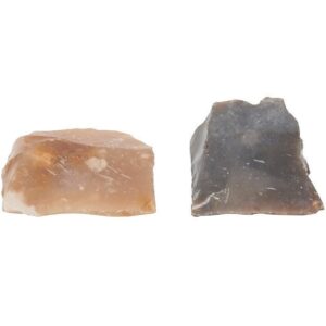 muzzle-loaders authentic 18th century flintlock standard flints - 1 1/4" - 2 pack - mz1209