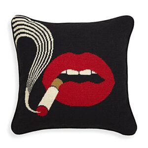 jonathan adler pillow (lips smolder)