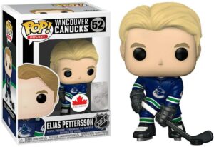 pop sports nhl hockey 3.75 inch action figure vancouver canucks exclusive - elias pettersson #52