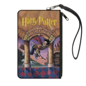 buckle-down women's standard zip wallet harry potter large, 8" x 5"