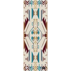 yeti yoga x pendleton yoga mat white sands, one size