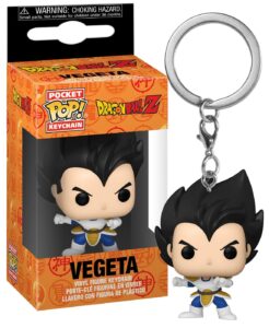 funko pop! keychain: dragon ball z - vegeta