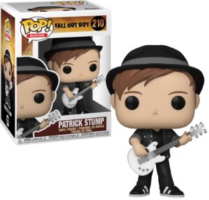 funko pop rocks: fall out boy - patrick stump, multicolor