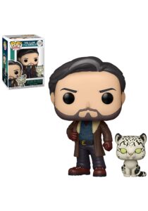 funko pop! &buddy: his dark materials- asriel with stelmaria