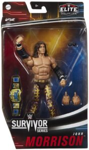 john morrison - wwe elite survivor series 2020 mattel toy wrestling action figure