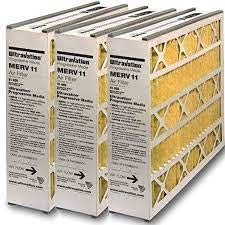 ultravation 91-006 20x25x5 merv 11 filter 3-pack