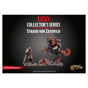 gale force nine strahd foot & mounted (2 figs), multicolor