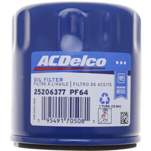 acdelco gm original equipment pf64 engine oil filter