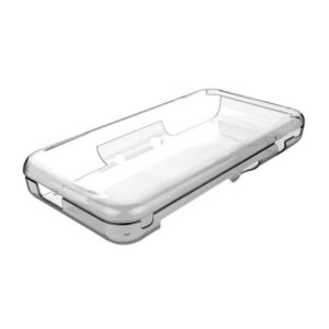 ostent transparent clear crystal protective cover case shell for nintendo new 2ds ll/xl console