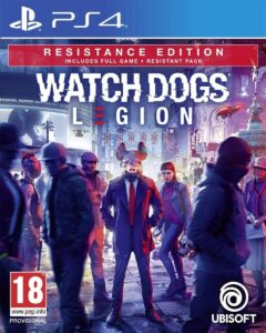 watch dogs: legion - resistance edition (ps4)