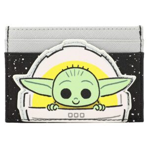 bioworld the mandalorian the child grogu card wallet