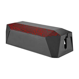 cablemod aztec cable box with cable management accessories (red)