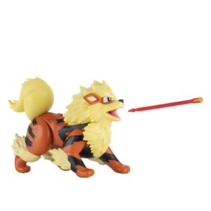 pokemon 4.5" arcanine battle feature figure