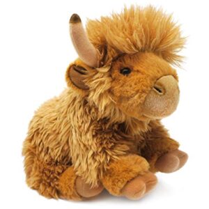 tigerhart henley the highland cow - 11 inch stuffed animal plush (classic edition)