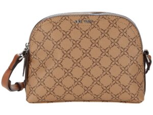 nine west cecily crossbody mocha one size