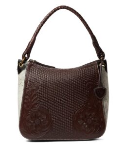 ariat alexandria large shoulder bag brown one size