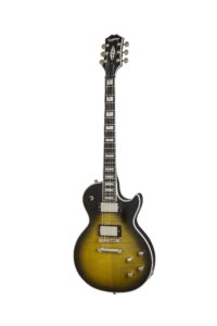 epiphone les paul prophecy, olive tiger aged gloss