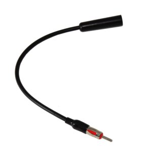 anina 12” universal car am fm radio antenna extension extender cable male to female antenna adapter for auto stereo