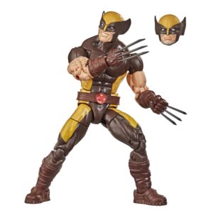 marvel hasbro legends series x-men 6-inch collectible wolverine action figure toy, premium detail and accessory, ages 4 and up