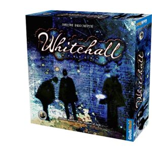 whitehall mystery board game | strategy game for teens and adults | detective board game | fun game for game night | ages 13 and up| 2 to 4 players | average playtime 60 minutes | made by giochi uniti