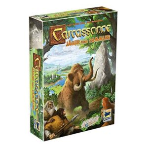 hans im glück, carcassonne hunter and collector, family game, board game, 2-5 players, from 8+ years, 40+ minutes, german