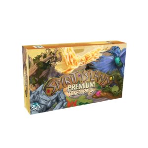 greater than games | spirit island: premium token pack 1 | cooperative strategy board game accessory | premium component upgrade